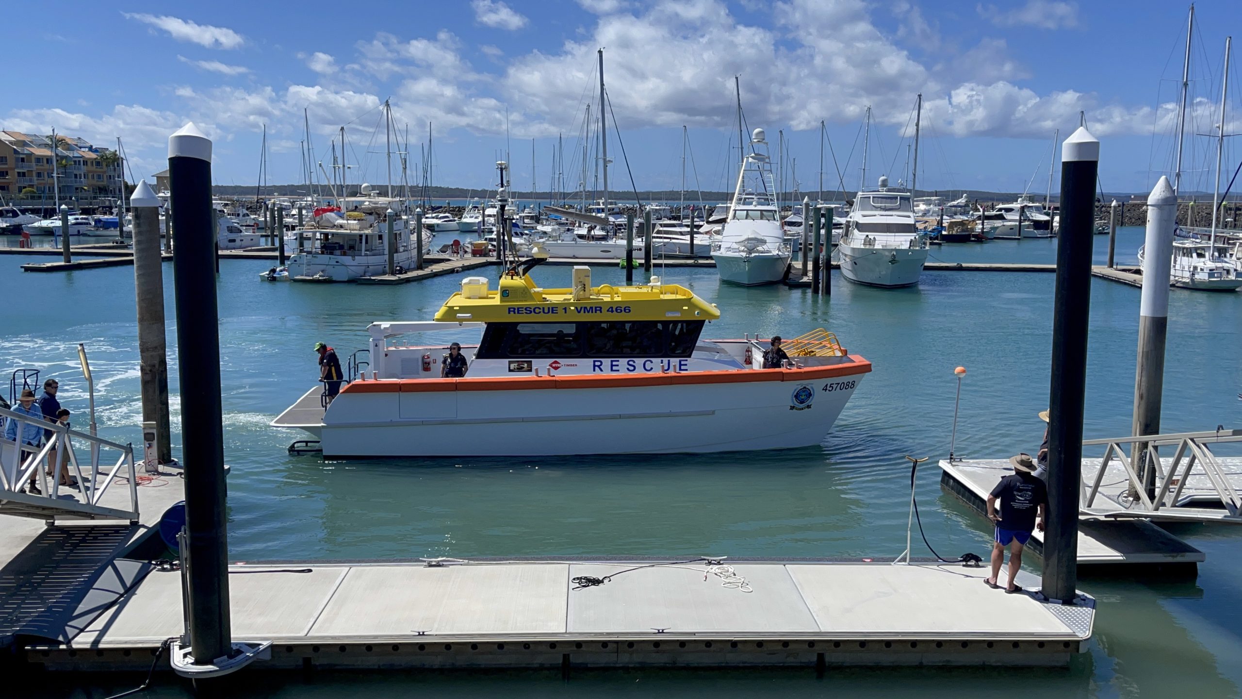 Marine Rescue Hervey Bay & Yanmar - Power Equipment