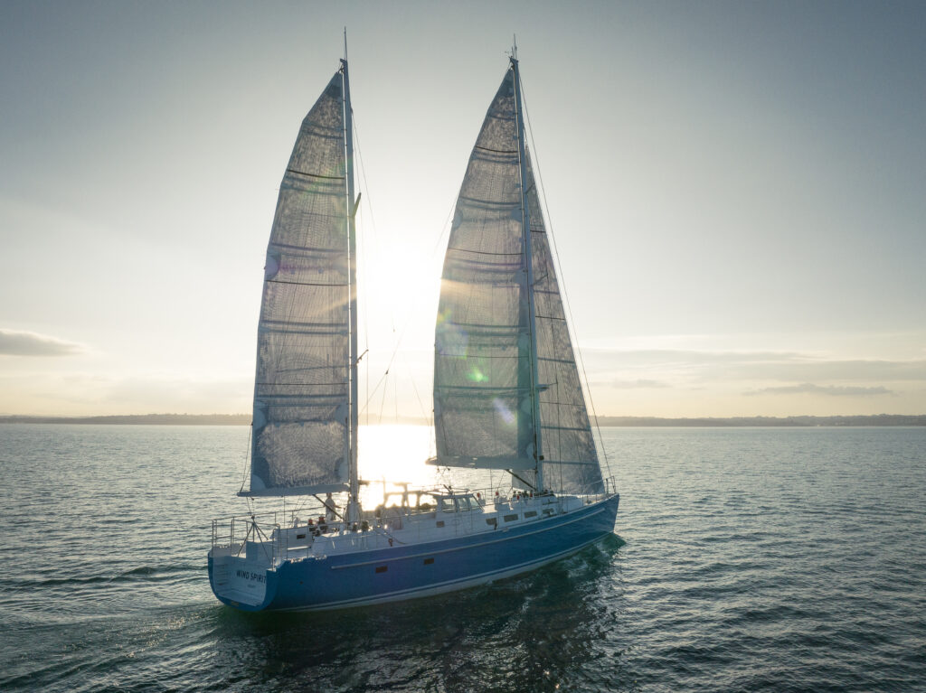 wind spirit. lloyd stephenson boatbuilders. copyright: subzero images ...