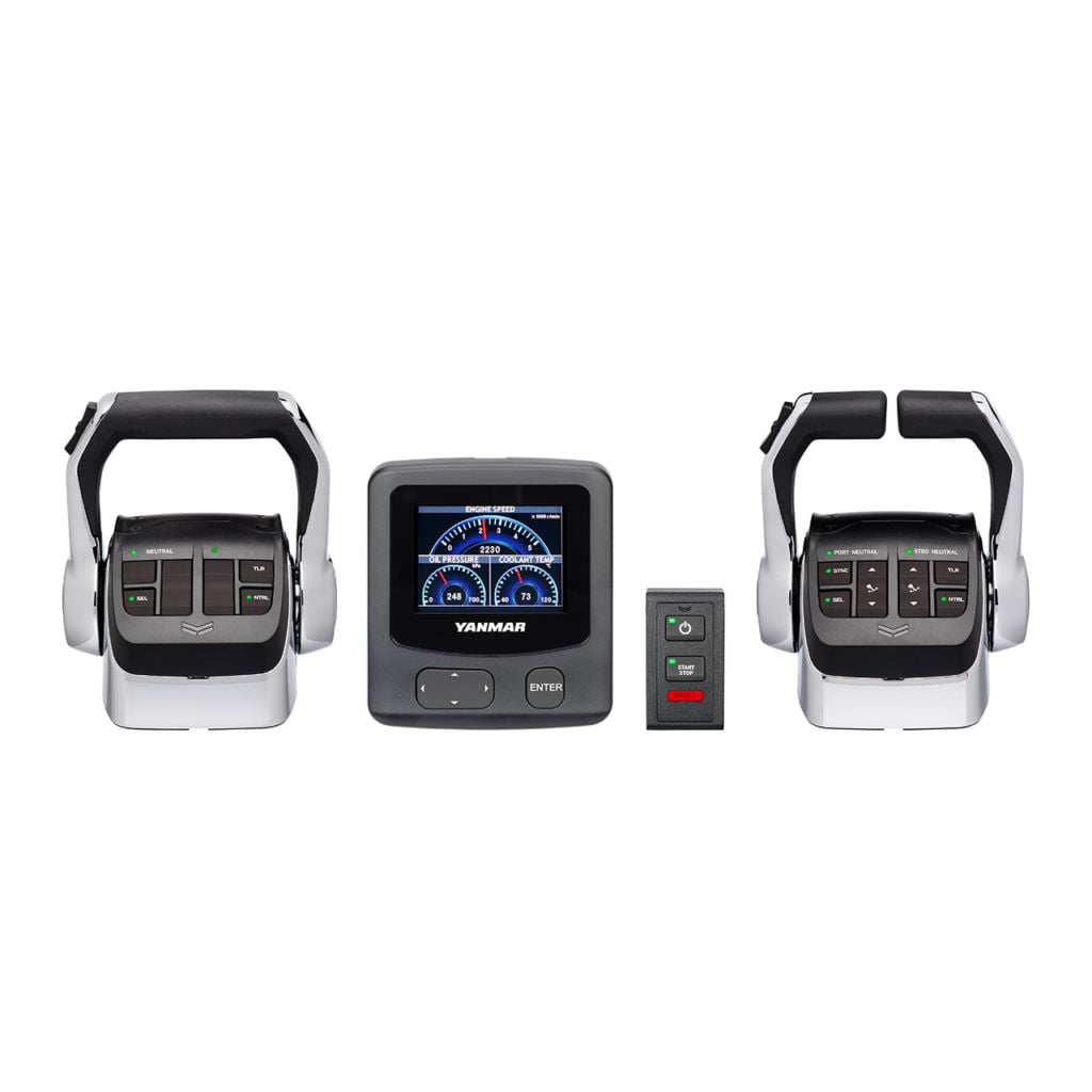 The VC20 is YANMAR’s 2nd gen vessel control system for all YANMAR ...