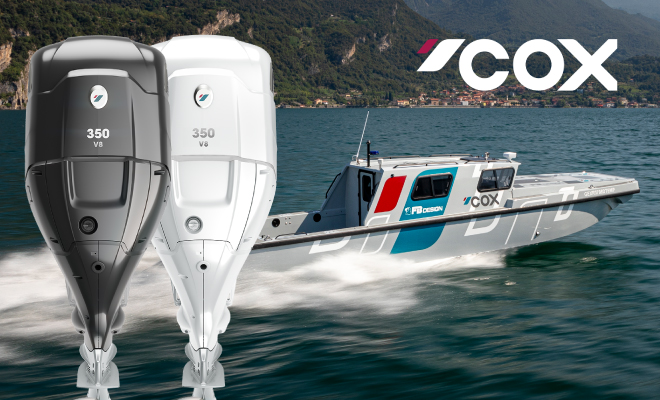 Cox Marine Diesel Outboards 350hp V8 Achieves EPA Tier III